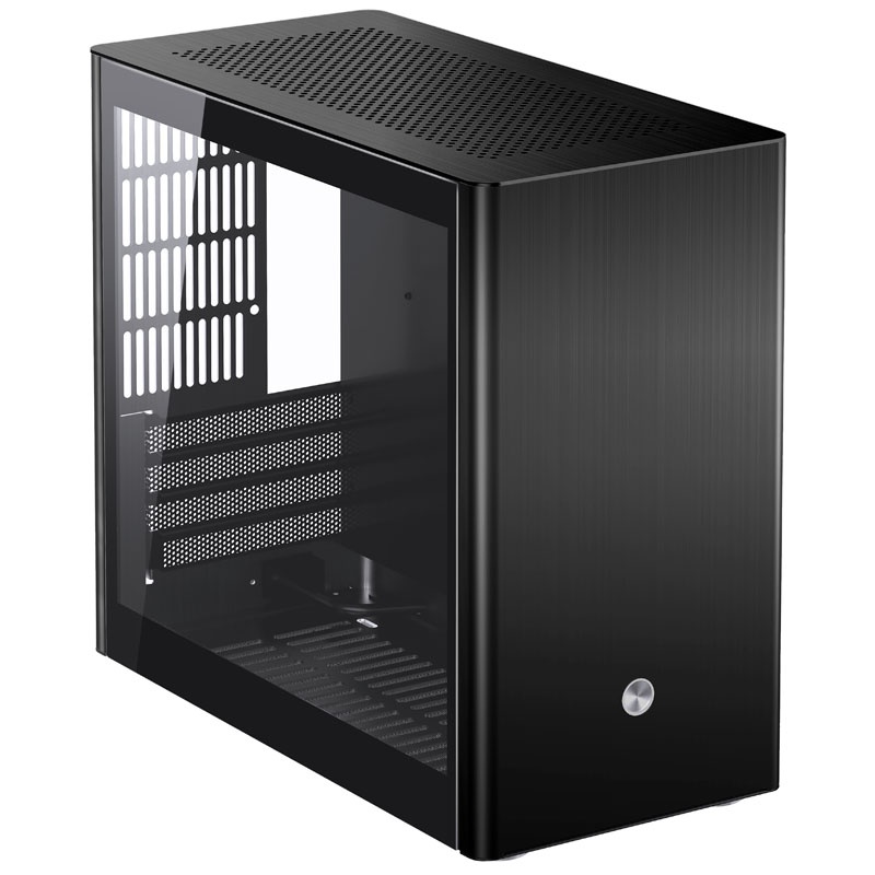 Jonsbo V9 Micro-ATX case - black - Watercooling UK