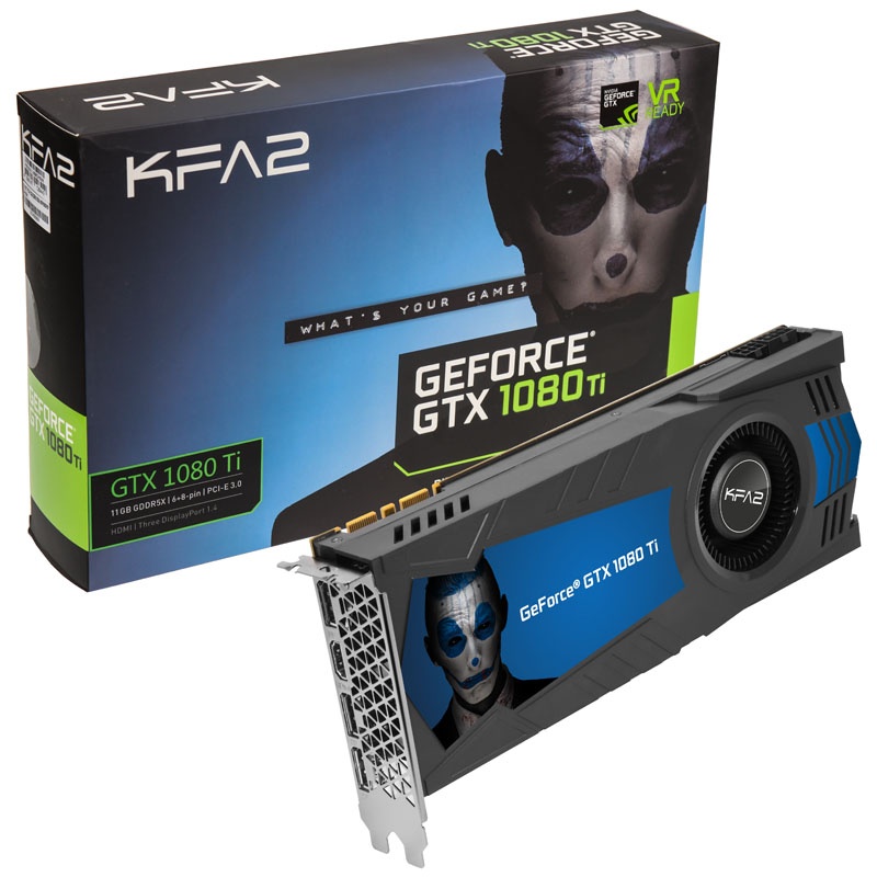 KFA2 GeForce GTX 1080 Ti, 11264 MB GDDR5X - Watercooling UK
