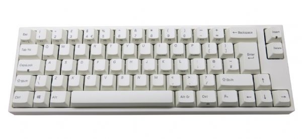 Leopold FC660M White Case Brown Cherry MX Switch UK Layout ...