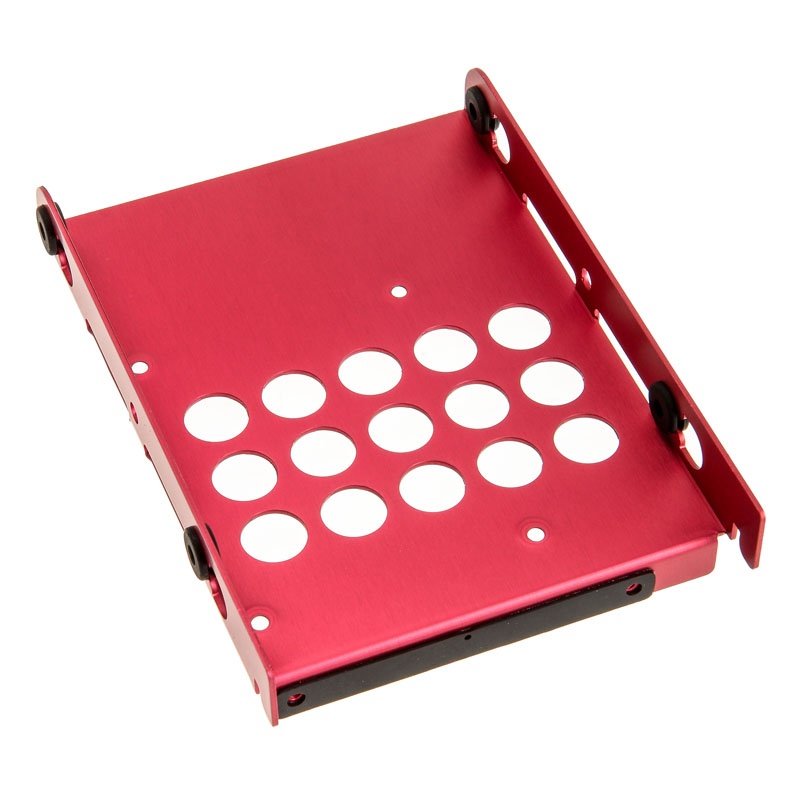 Lian Li HD-07R drive cage for HDD cage - red - Watercooling UK