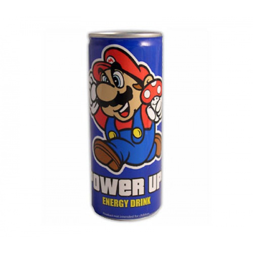 Nintendo Super Mario Power Up Energy Drink - 250ml - Watercooling UK
