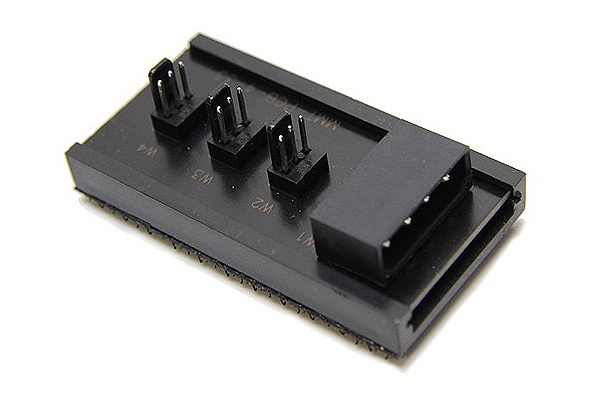 ModMyToys 4Pin Molex to 3x 3-Pin Molex Splitter - Watercooling UK