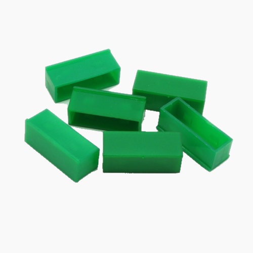 Mod/Smart 4 Pin Molex Dust Caps - UV Green (6 Pack) - Watercooling UK