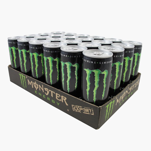 Monster Energy Drink EXPORT - 24x 250ml Crate - Watercooling UK