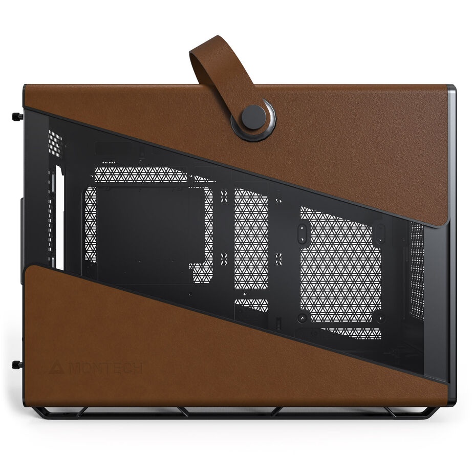 Montech HERITAGE PC case, Midi-Tower, Micro-ATX, Tempered Glass - black ...
