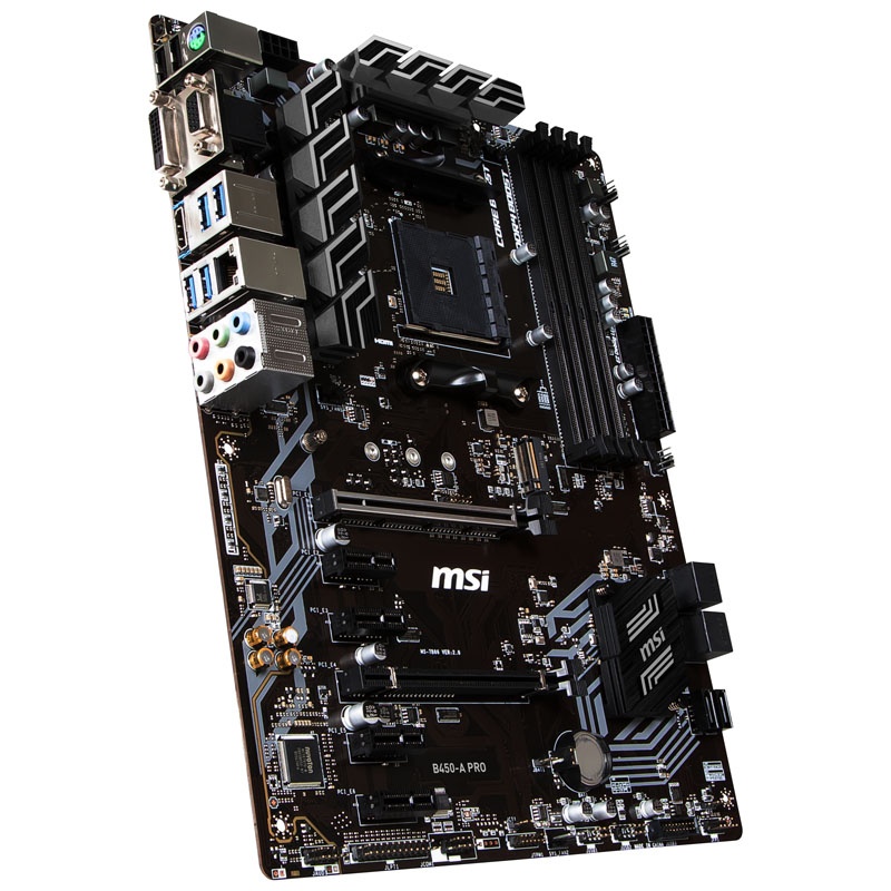 MSI B450-A Pro, AMD B450 motherboard - Socket AM4 - Watercooling UK