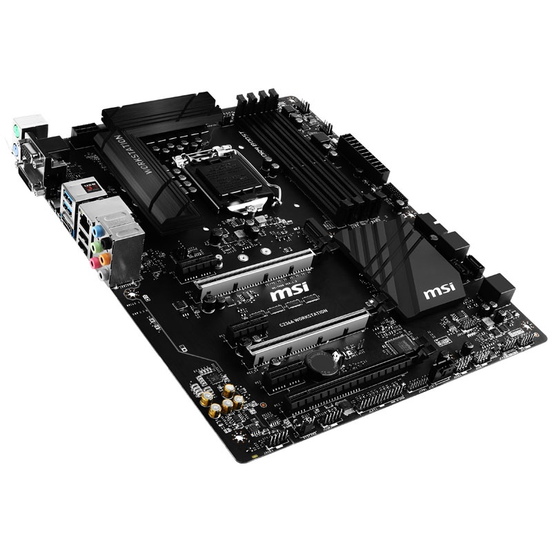 MSI C236A Workstation, Intel C236 Mainboard - Socket 1151 - Watercooling UK