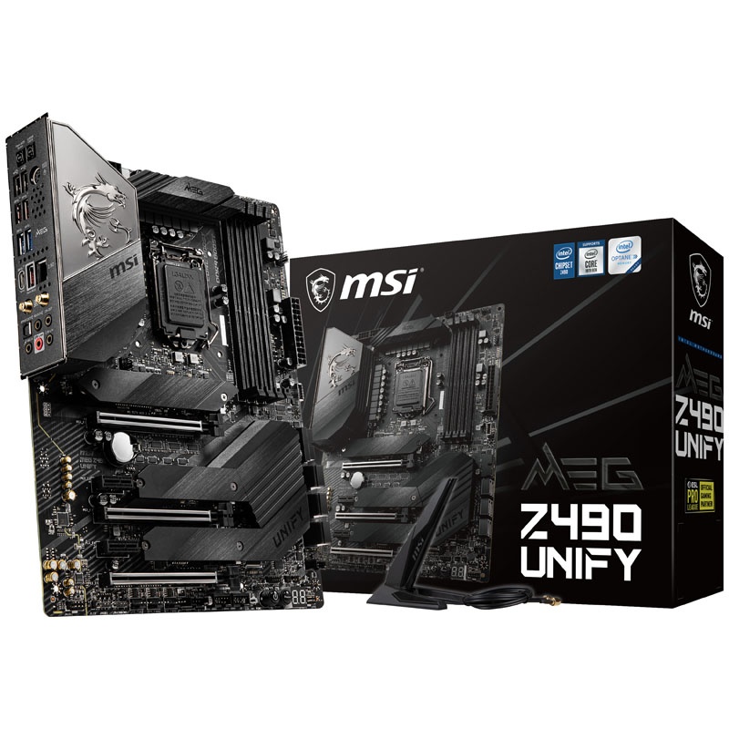 MSI MEG Z490 Unify, Intel Z490 motherboard - socket 1200 - Watercooling UK