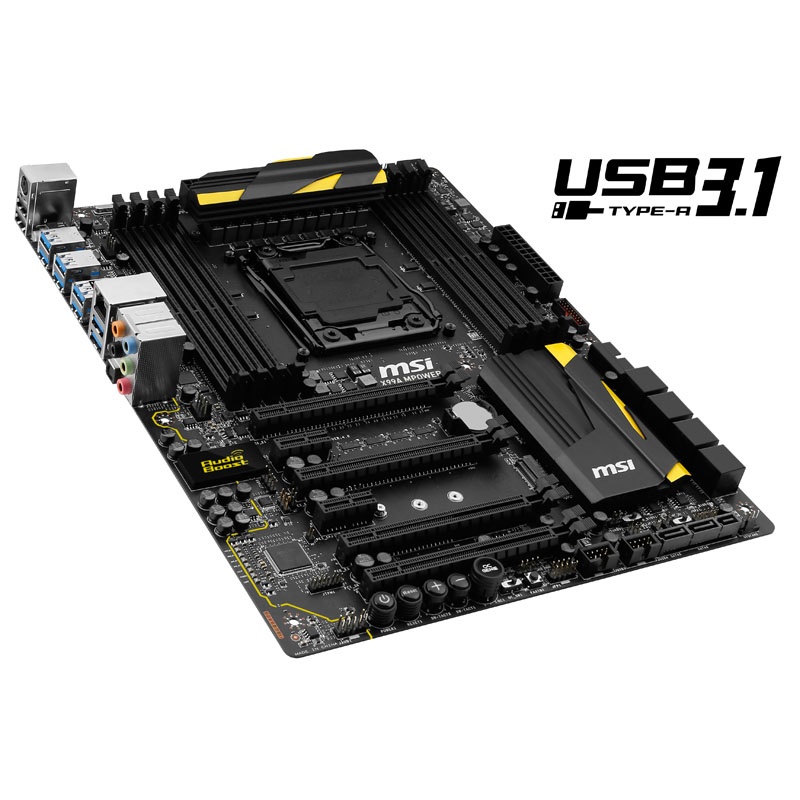 MSI X99A Mpower, Intel X99 motherboard - Socket 2011 V3 - Watercooling UK
