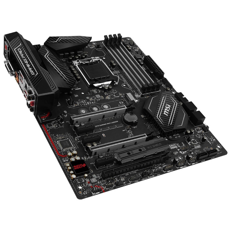 MSI Z270 Gaming Pro Carbon, Intel Z270 motherboard socket 1151 ...