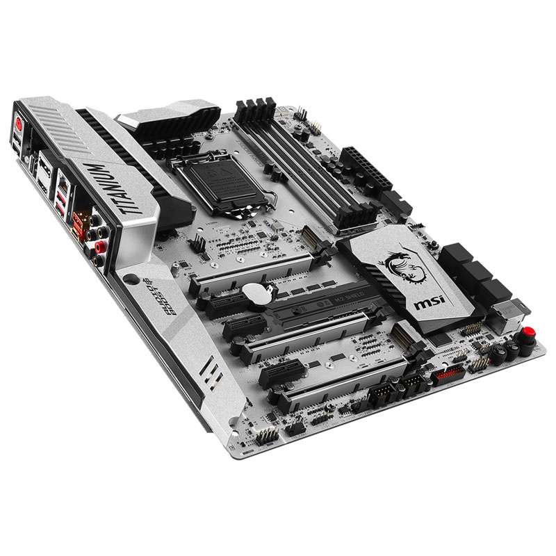 MSI Z270 Mpower Gaming Titanium, Intel Z270 motherboard socket 1151 ...