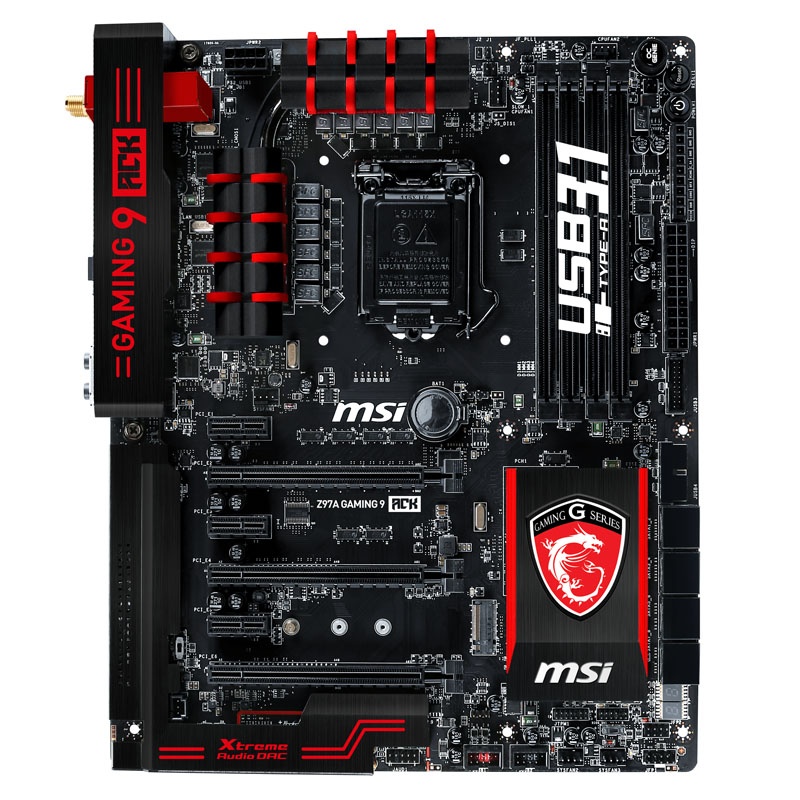 MSI Z97A Gaming 9 ACK, Intel Z97 Motherboard - Socket 1150 ...