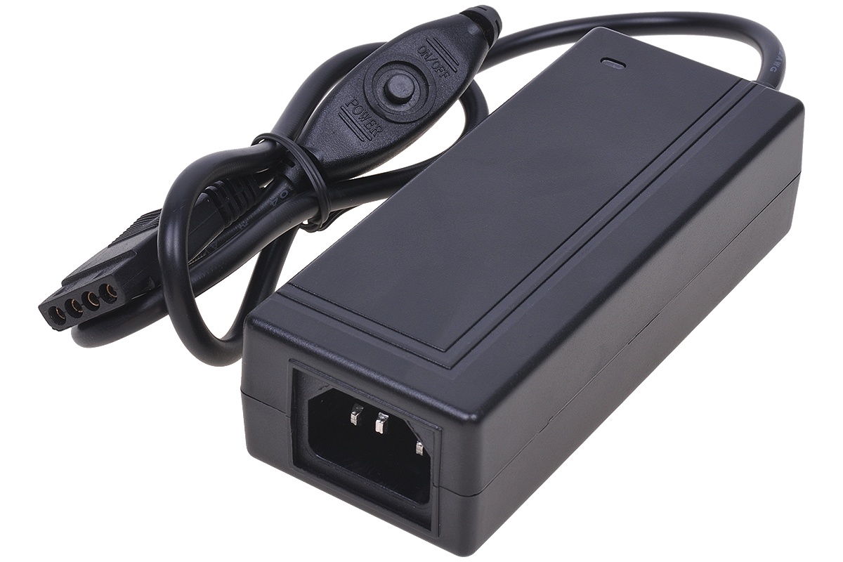 Phobya External PSU with switch 230V to 4Pin Molex 24W incl. EUR / UK ...