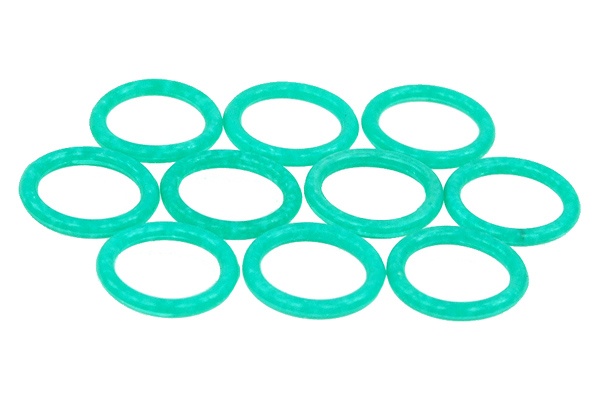 Phobya O-ring 11,1 x 2mm (G1/4 Inch) - UV-reactive green 10pcs ...