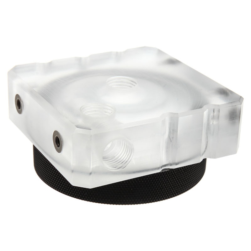 PrimoChill Advanced Laing D5 acetal pump cover - clear - Watercooling UK