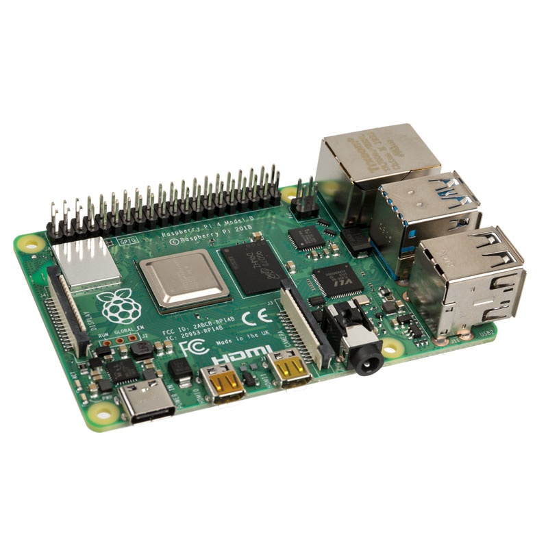 Raspberry Pi 4B, 4x 1.5 GHz, 1 GB RAM, WiFi and BT, SoC mini ...