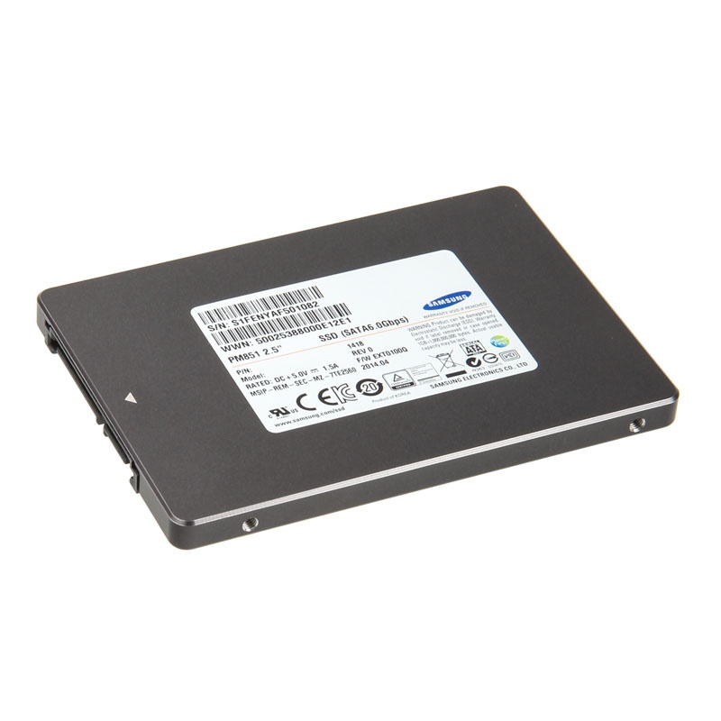 Samsung PM851 Series SSD, Mobile/Client Edt., SATA 6G - 512 GB ...