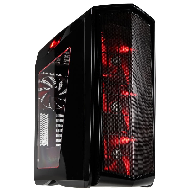 Silverstone SST PM01BR-W Primera ATX Case - Black Window - Watercooling UK
