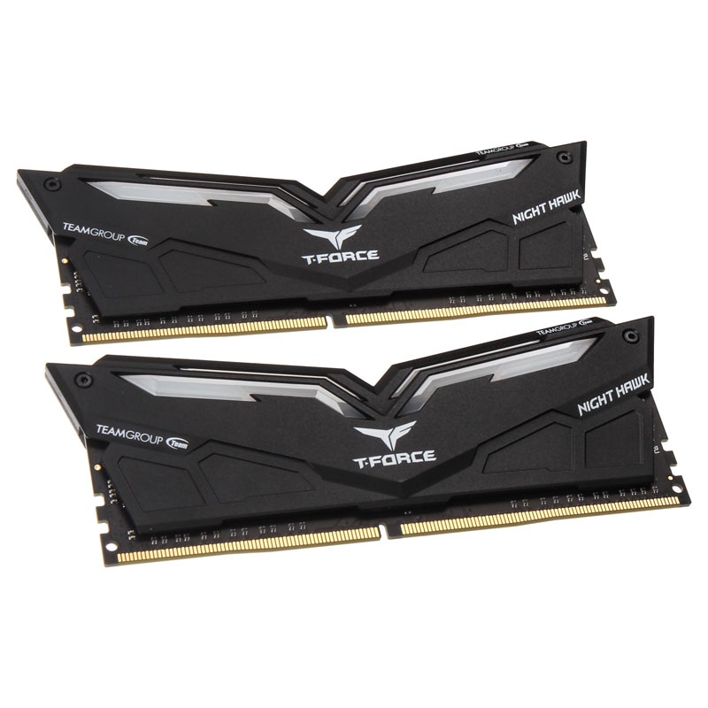 Team Group T-Force Nighthawk, rote LED, DDR4-3000, CL16 - 16 GB Kit ...