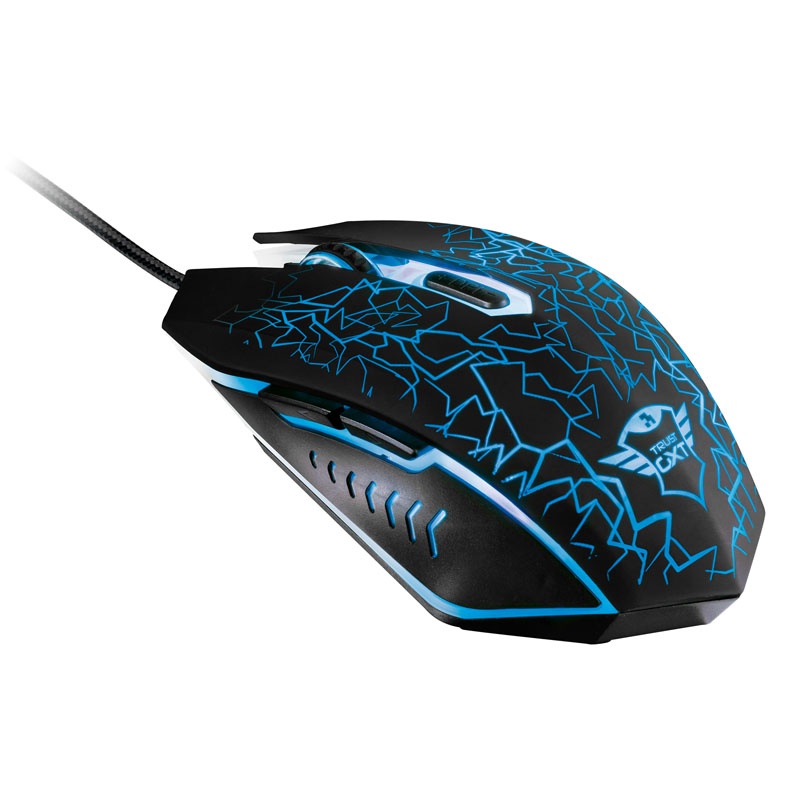 Trust Gaming GXT 105 Izza Illuminated Gaming Mouse - Watercooling UK